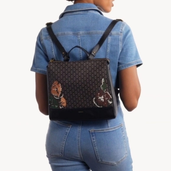 Fossil | Bags | Nwt Fossil Elina Convertible Backpack | Poshmark